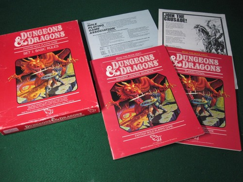Dungeons & Dragons Basic Rules Set 1 - 1983 Original Box TSR 1011 | eBay