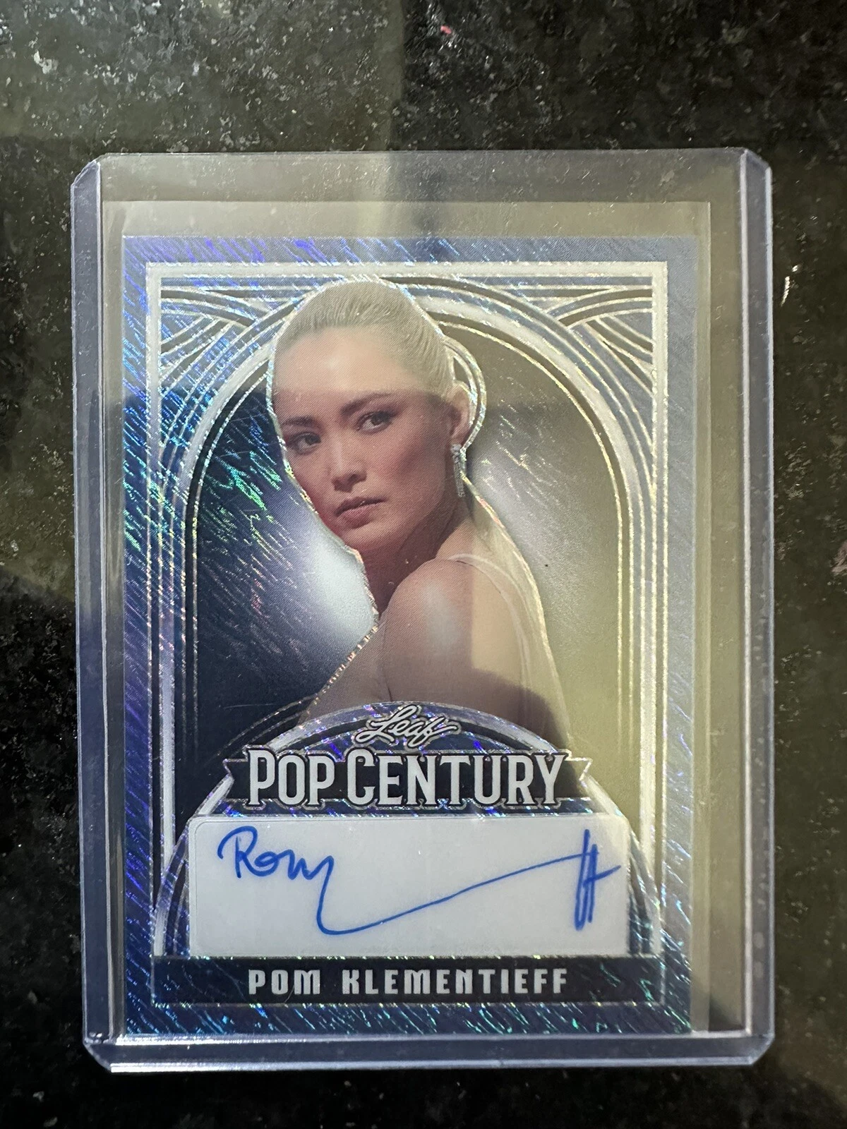 Pom Klementieff 2024 Leaf Metal Pop Century #BA-PK1 Base Autographs ...