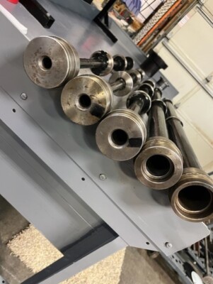 CNC Lathe Spindle liners, ATS S30 collet nose, 5c drawbar nut | eBay