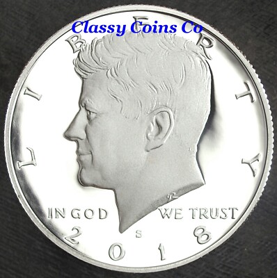 2018 S Clad Proof Kennedy Half Dollar ☆☆ Great For Sets ☆☆ From Proof ...