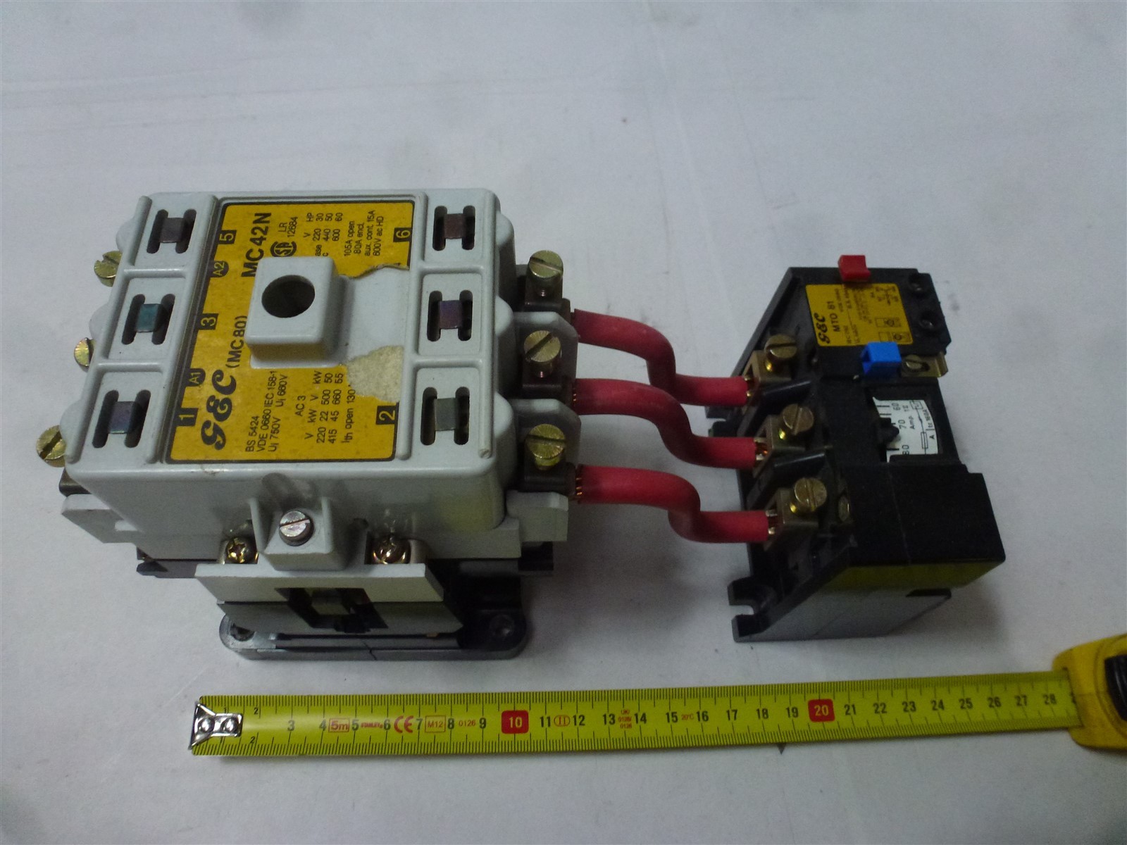 GEC MC80 (MC42N + MT081) 600V 80A 3-pole Circuit Breaker - Good Used ...