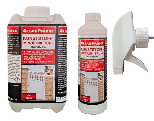 Cleanprince Imprégnant Transparent Spray Hydrofuge 2,5 Liter CP400440 ...