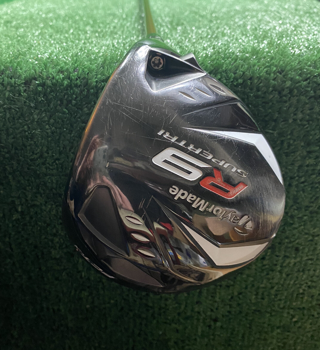 Taylormade R9 Supertri Adj 9.5° Driver w/HC Fujikura Motore 60g Shaft ...