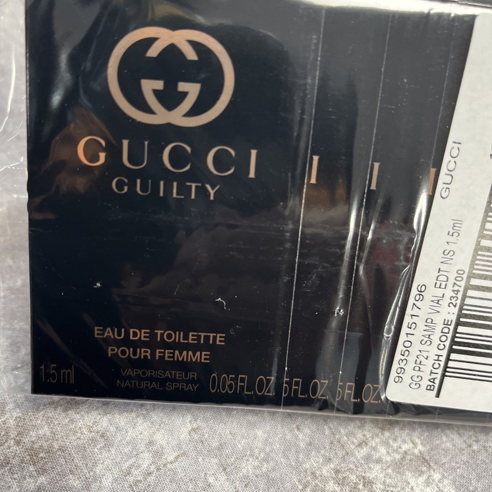 Lot of 12 Gucci Guilty Perfume Eau De Toilette Pour Femme Travel ...