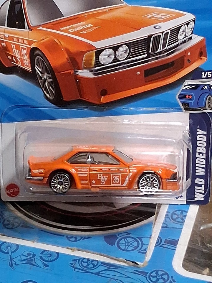 NEW 2025 Hot Wheels BMW 635 CSi-Orange #185 Wild Widebody #1/5 | eBay