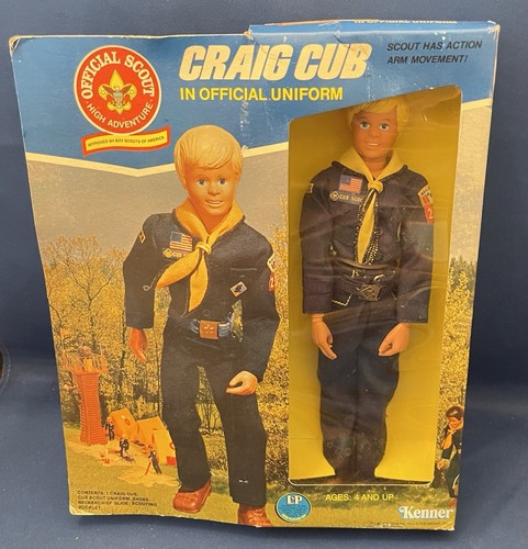 Vintage Original Kenner 1975 Craig Cub Scout Boy Scouts Action Figure ...