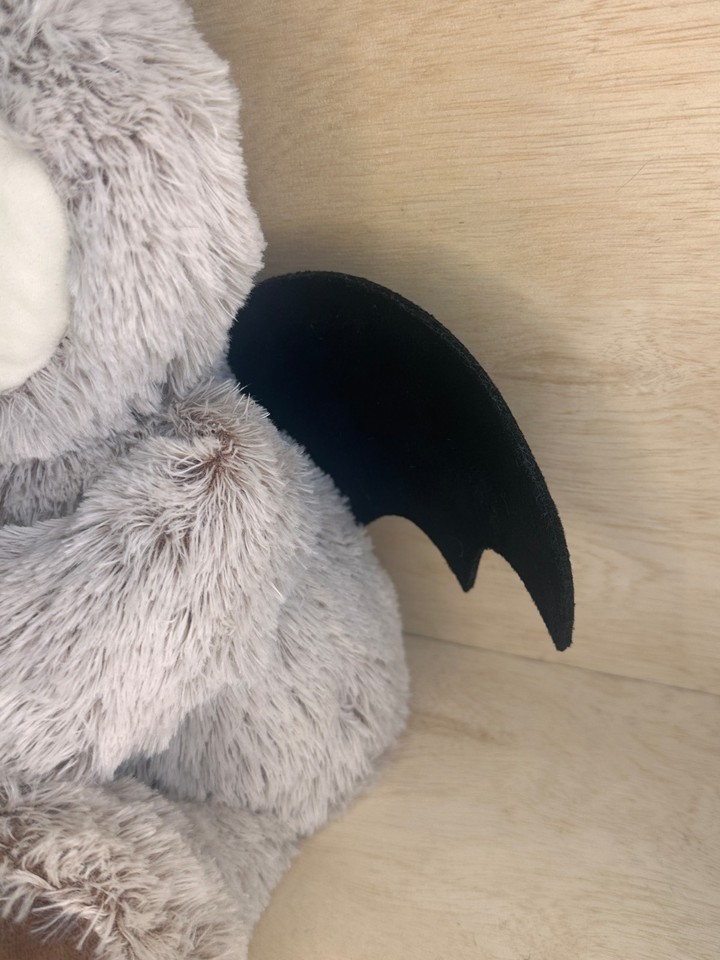 🔥Sloth Halloween Plush Bat Wings Heat-Up Pocket Toy 18" Tan Stuffed ...