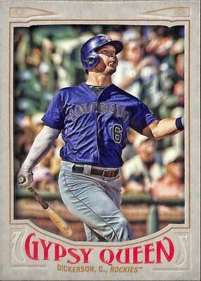 2016 Gypsy Queen Corey Dickerson #122 Colorado Rockies | eBay