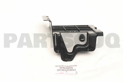 53163KK010 Genuine Toyota DEFLECTOR FR BUMPER 53163-KK010 | eBay
