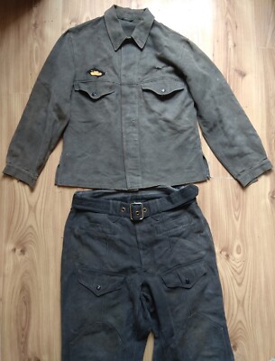 Rare Vintage Soviet Army USSR Uniform Military jacket Tank soldier ...