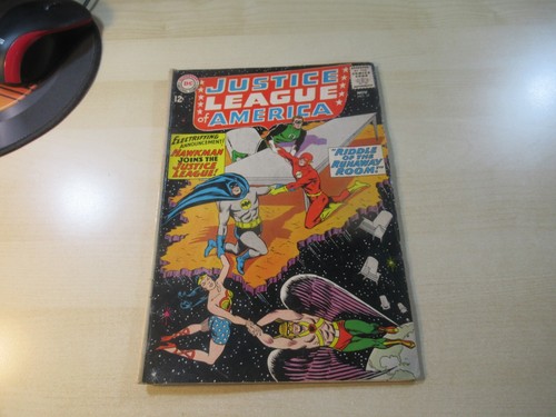 JUSTICE LEAGUE OF AMERICA #31 DC SILVER AGE HAWKMAN JOINS JLA LOOKS ...