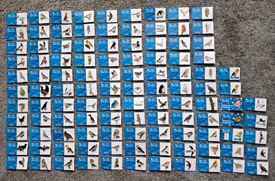 111 RSPB LAST FULL SET Of GNAH Bird Charity Pin Badges | eBay UK