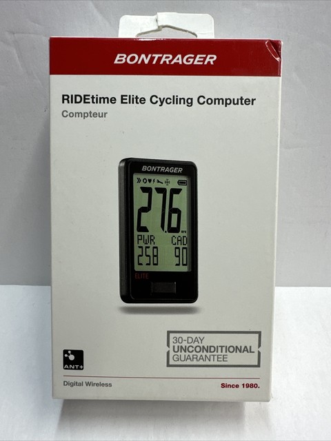Bontrager Ridetime Elite Cycling Computer - (553893) for sale online | eBay