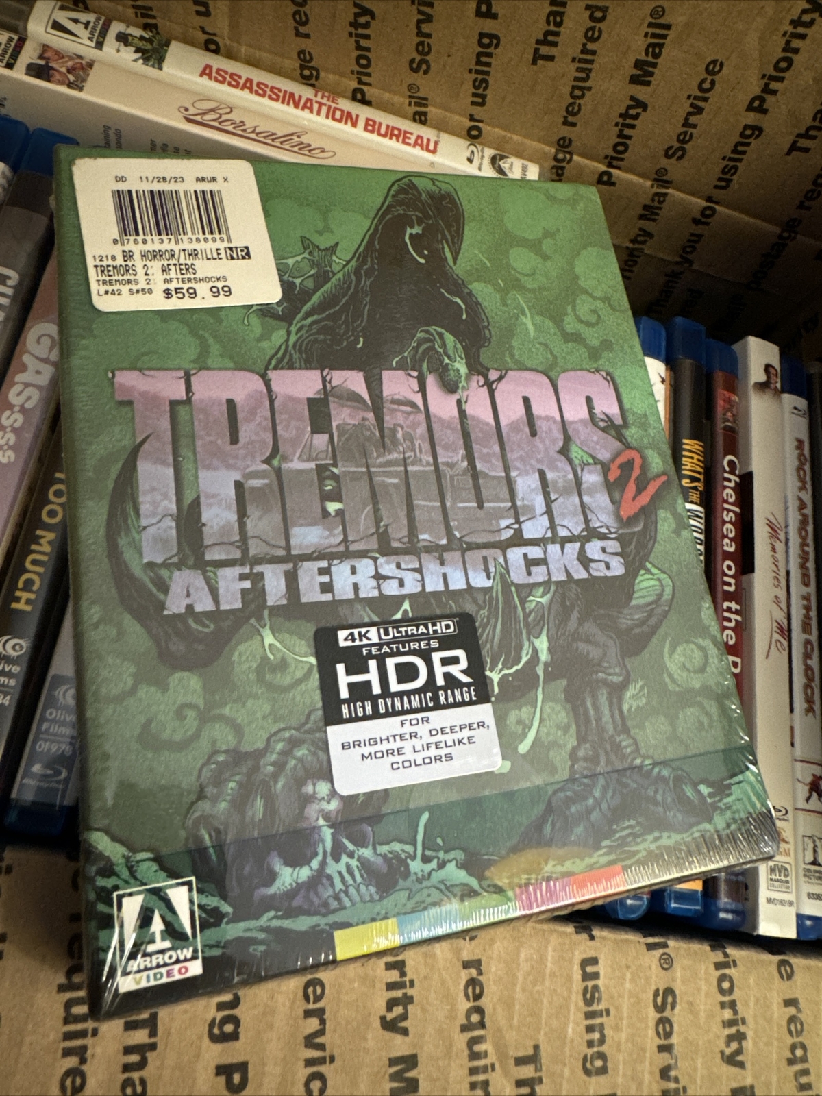 Tremors 2: Aftershocks (4K Ultra HD, Arrow Video Limited Edition) New ...