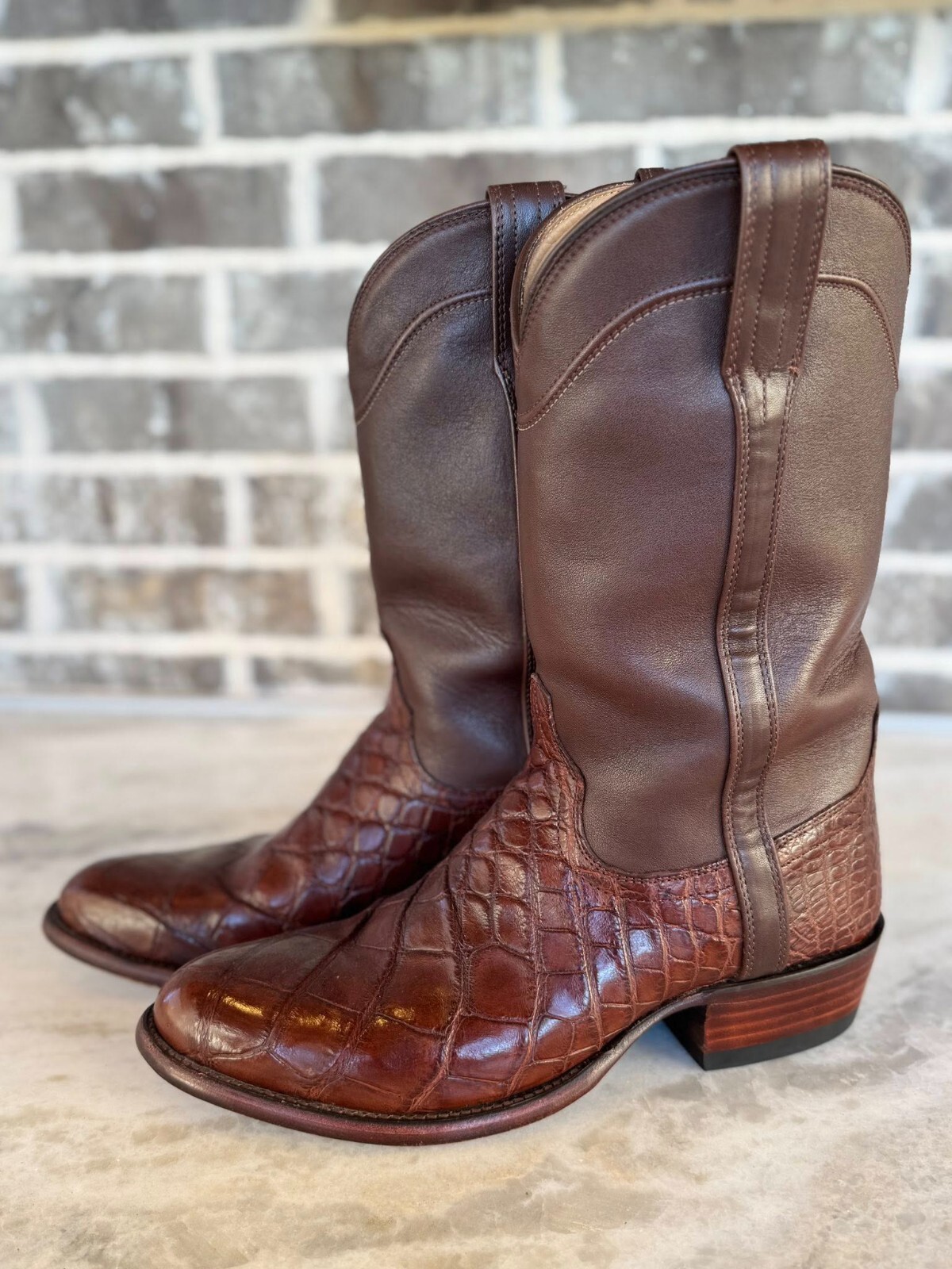 Tecovas - The Austin - American Alligator - RARE - 9D - Gem