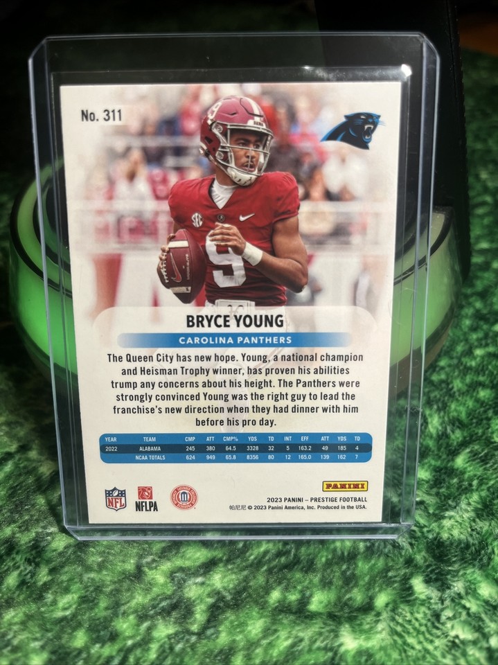 Prestige 2023 Bryce Young Rookie Card | eBay