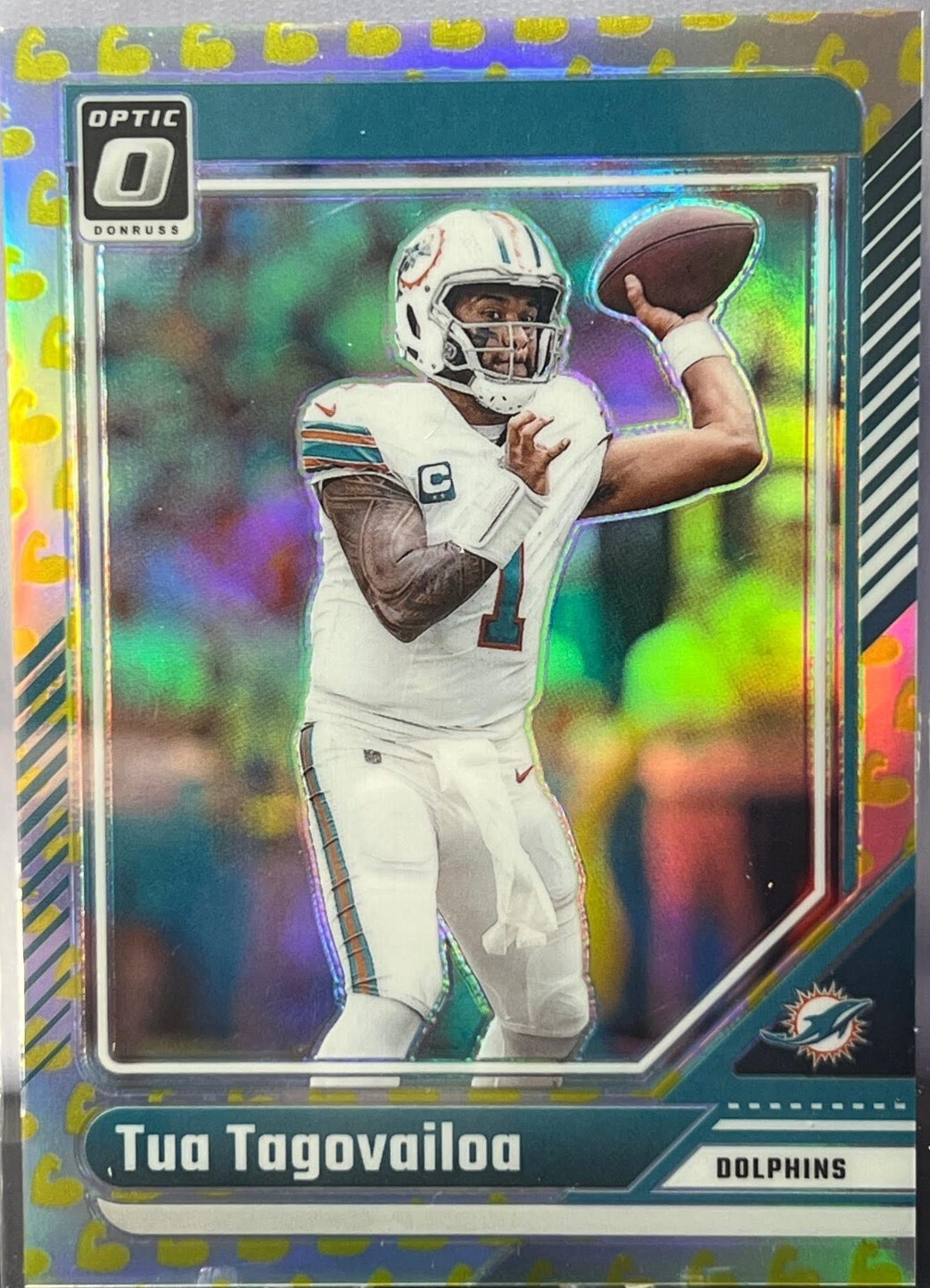 2024 Panini Donruss Optic - Tua Tagovailoa #120 Flex Prizm /149 for ...