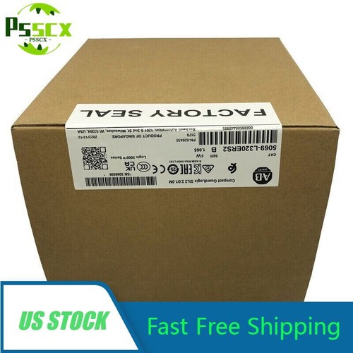 AB 5069-L320ERS2 GuardLogix 5380 PLC Processor Compact SIL2 2.0/1.0M ...