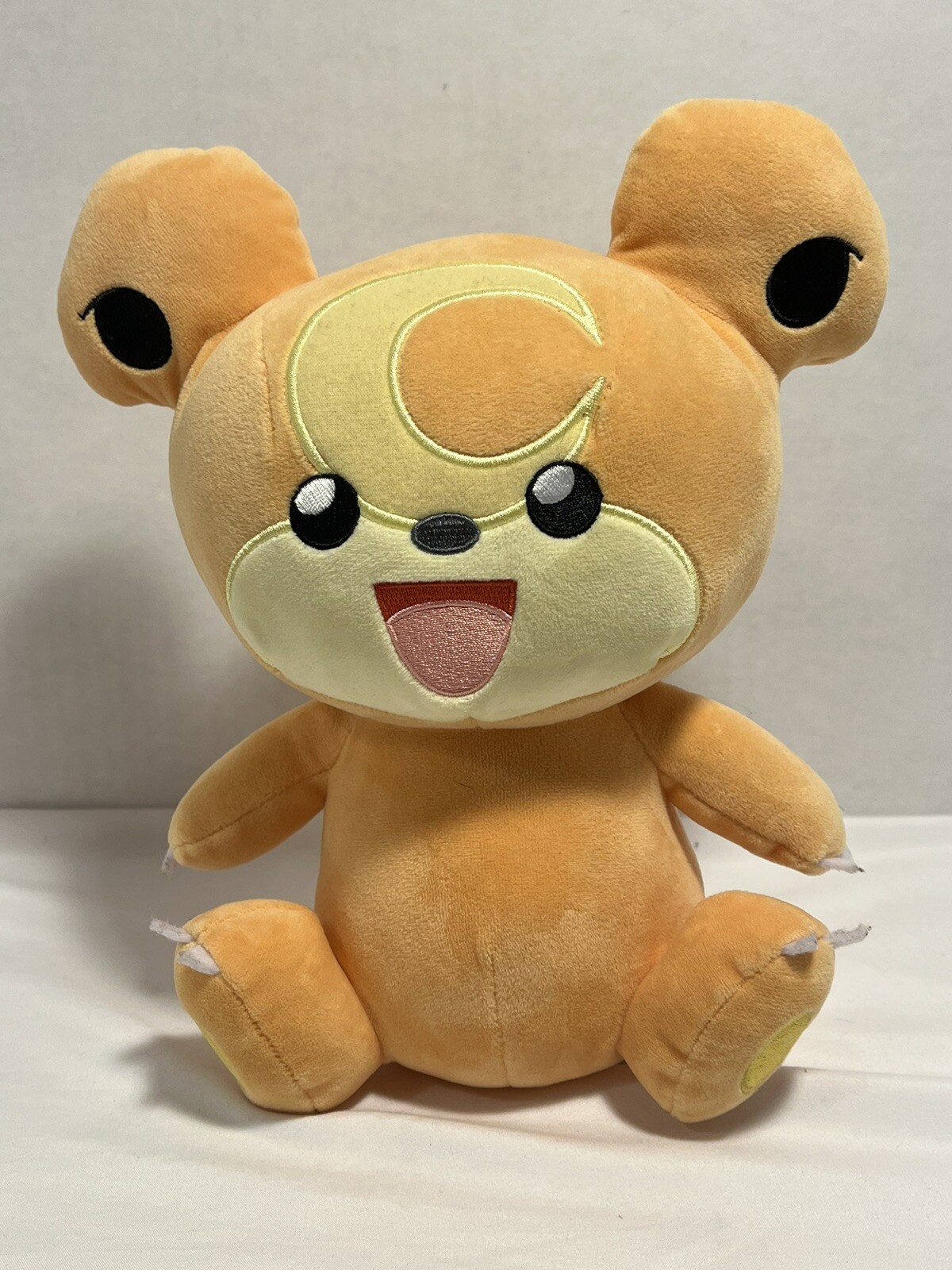 Jazwares Pokemon Teddiursa 12" Plush Toy Nintendo Animation Stuffed ...