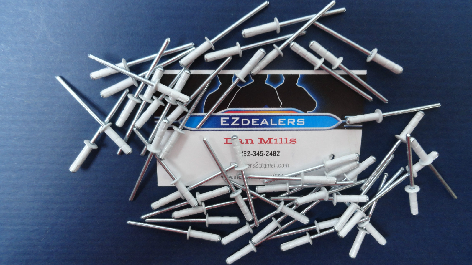 Vintage Polaris Snowmobile Rivets 1/8 White Rivets 50 Qty | eBay