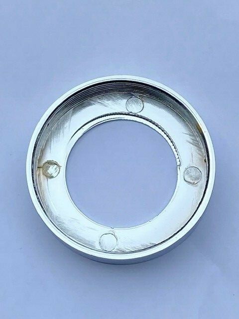 Wall Flange /Pipe Cover Plate/Back plate Chrome | eBay UK