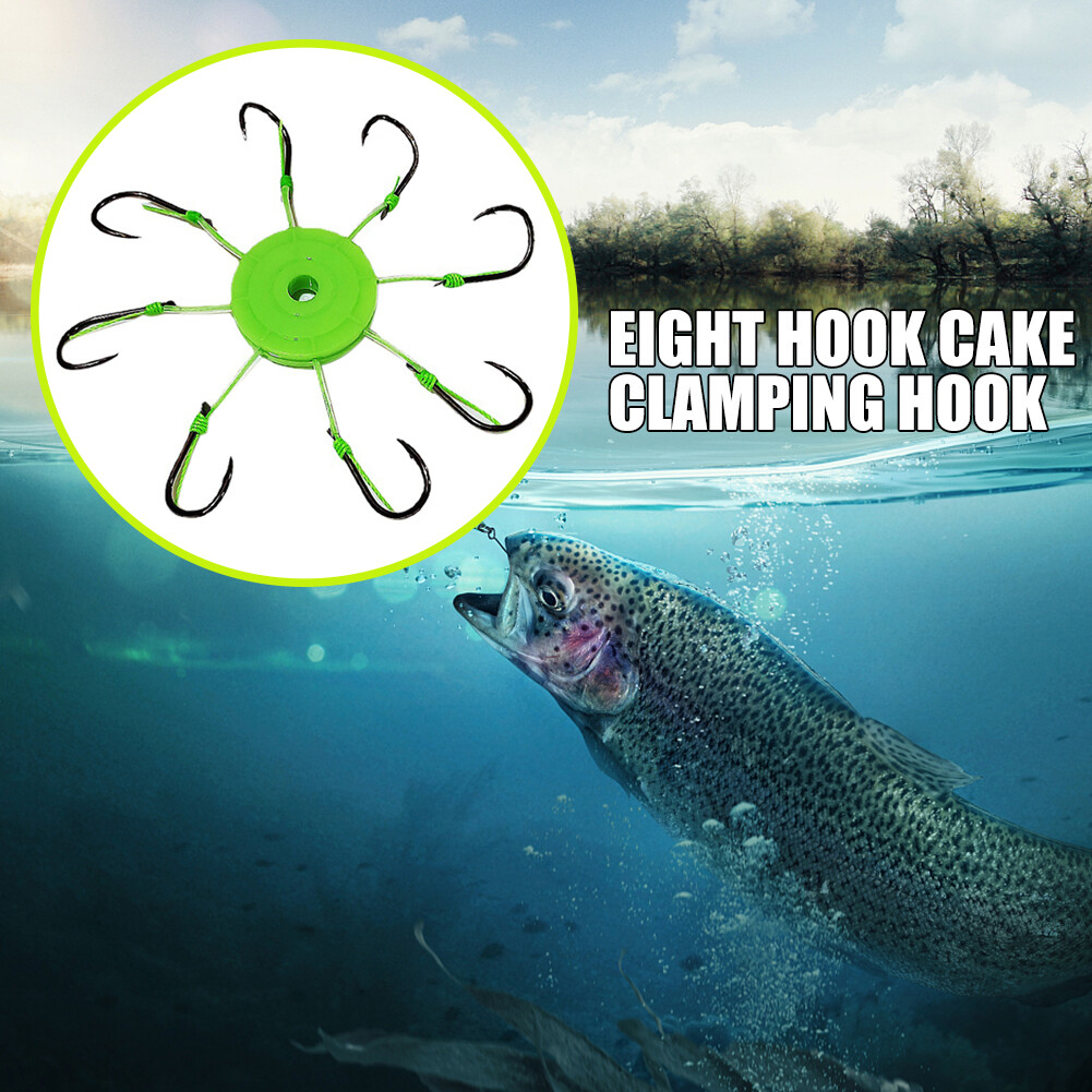 2pcs/lot Explosion Fishing Hook Anti-Winding Carp Barbed Fishhook ...