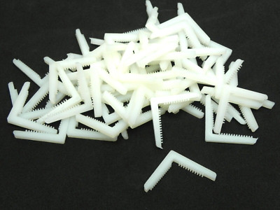 50 PACK - 1-3/8" x 11/64" Natural Nylon Window Screen Internal Frame ...