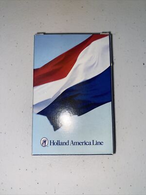 Holland America Cruise Line Playing Cards Flag Design 54 cards | eBay