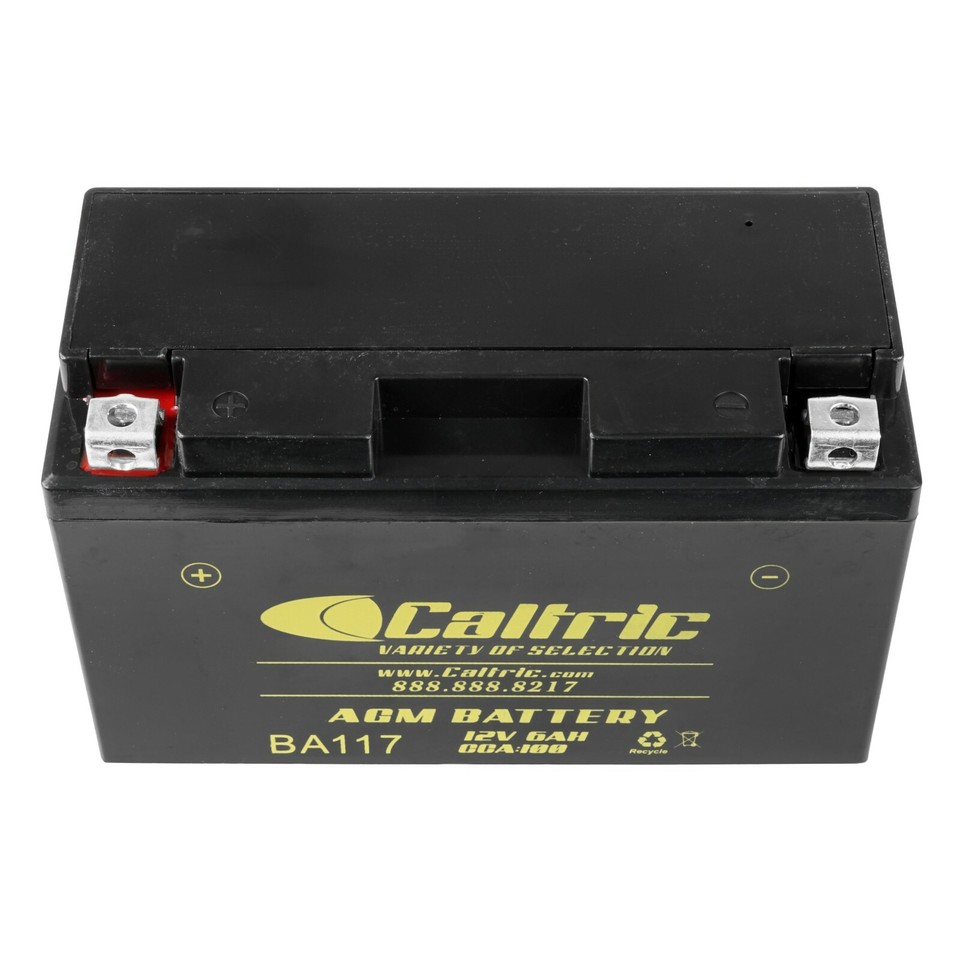 Caltric AGM Battery for Kawasaki 26012-S006 K26012-S006 / 12V 6AH CCA ...