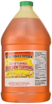 Butter Flavor Popcorn Topping Oil (Gallon) At-The-Movies-Popcorn US ...