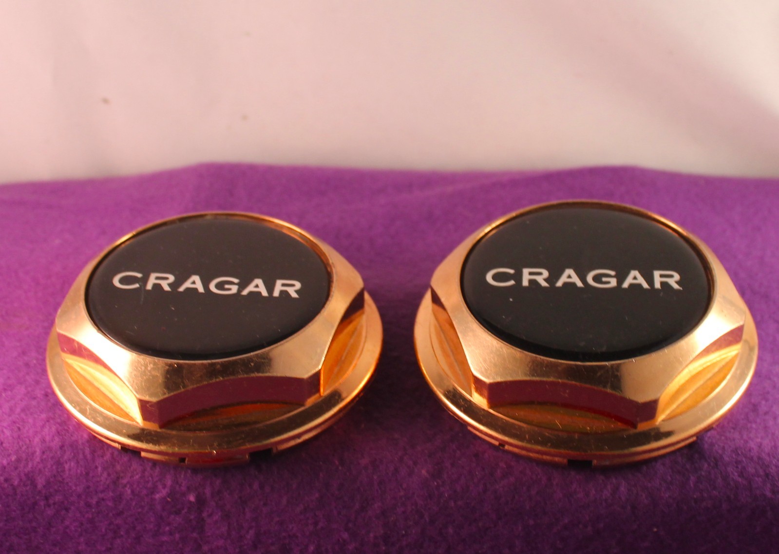Cragar Gold Custom Wheel Center Cap Set of Two (2) pn: 93 | eBay