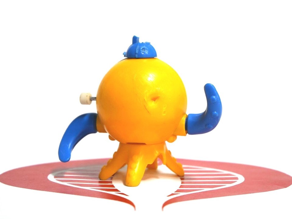 TOMY Wind Up Octopus POCKET PALS | eBay