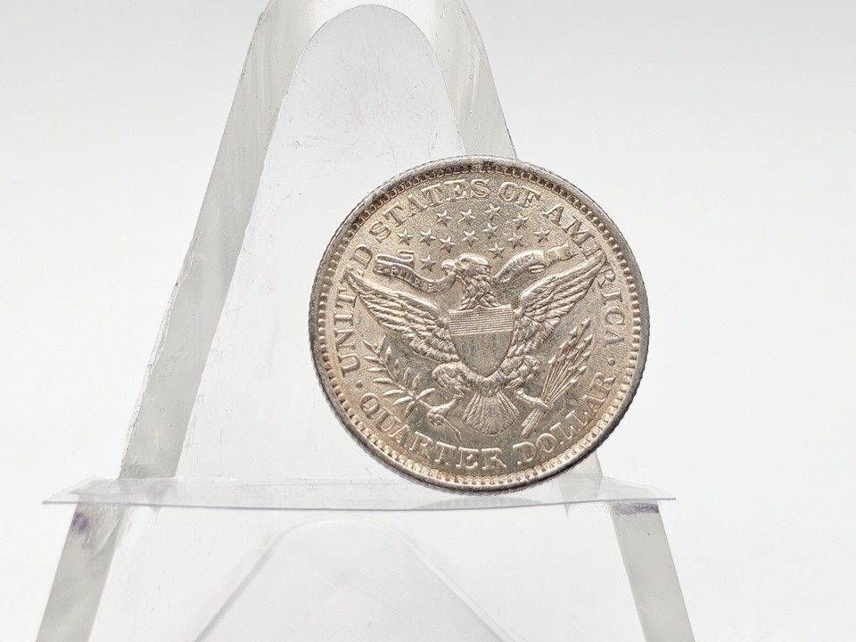 1892 U.S. Mint Barber Quarter Dollar UNC Details **Excellent Coin** | eBay