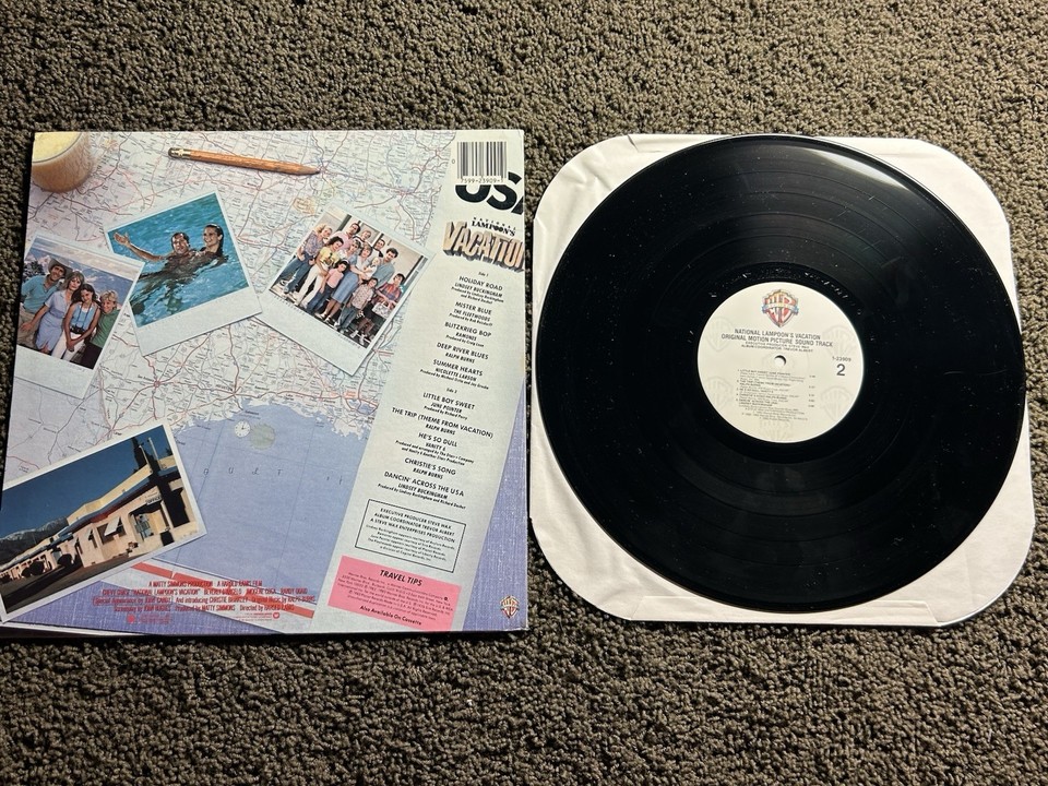 National Lampoon's Vacation Soundtrack 12" Promo LP Vinyl Record w Hype ...