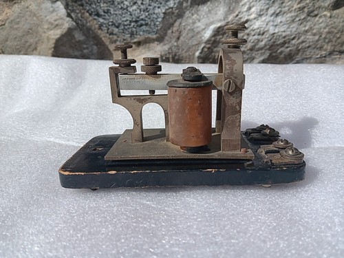 Western Union Telegraph Co WUTCo 1B Local Sounder 4ØØ/1ØØ Ohms MFR JH ...