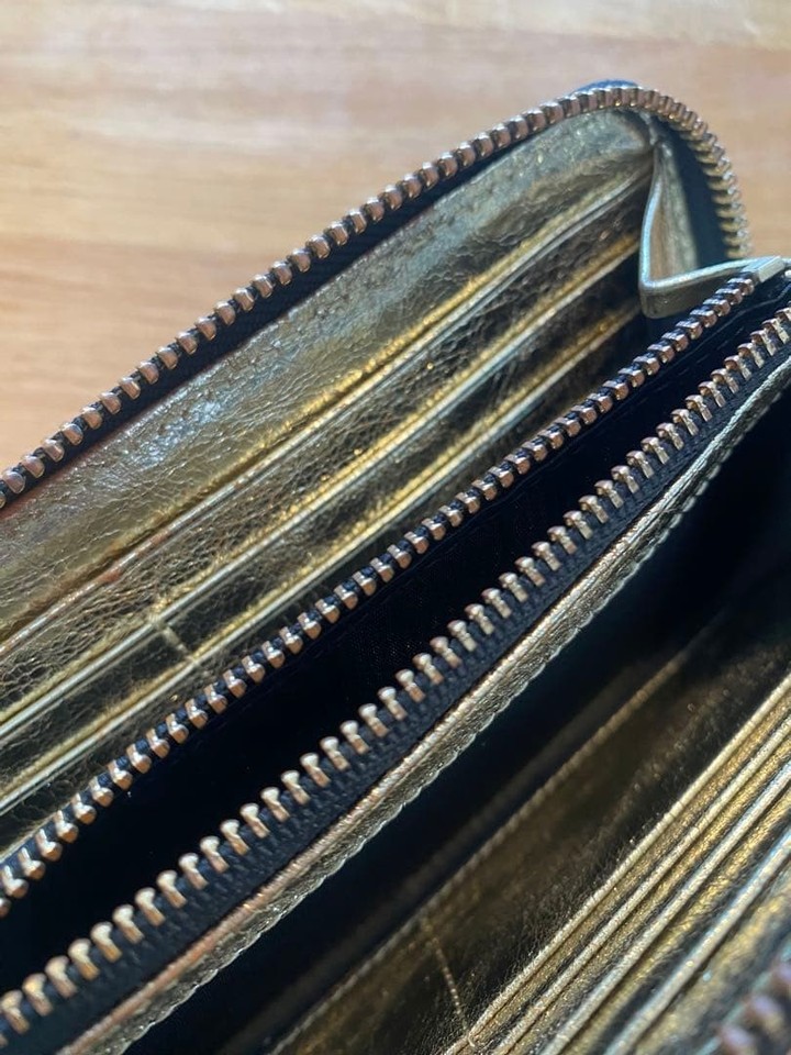 Smiley Face Embossed Long Wallet Black Leather | eBay UK