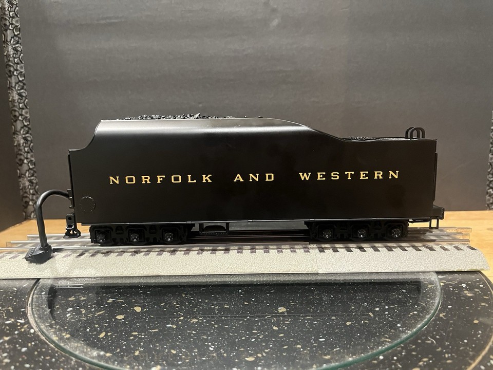 MTH Premier O N&W Unshrouded J 4-8-4 Steam Engine W. PS-2 5v & BCR - 20 ...