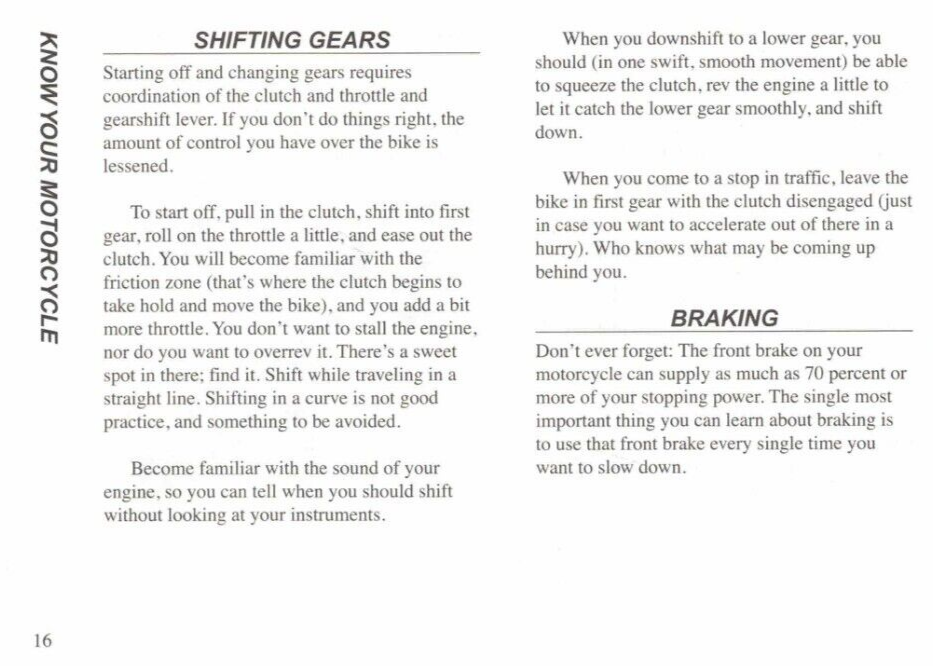 Genuine Honda New Motorcycle Owners Tips & Practice Guide/Manual/Book ...