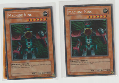 YUGIOH! MACHINE KING DL4-001 (X2)- NM - FREE UK P&P | eBay UK