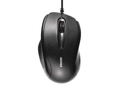 Buffalo BSMRU21BKZ Wired IR LED Mouse 3 Buttons BlackNEW | eBay