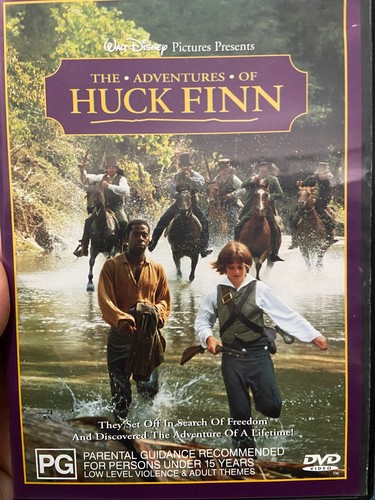 The Adventures Of Huck Finn region 4 DVD (1993 Disney family adventure ...