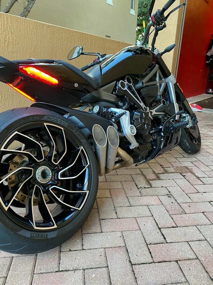 Ducati Xdiavel Silmotor Exhaust System Silencer 2 Muffler Slipon Inox ...