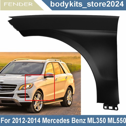 Front Left Fender For 2012-2014 Mercedes Benz ML350 ML550 Primed Steel ...