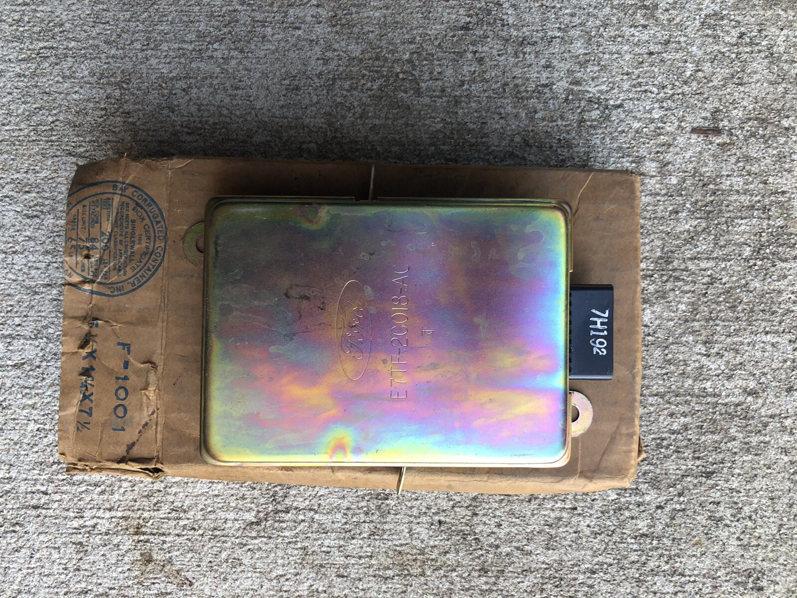 NEW GENUINE OEM Ford E7TZ-2C018-A ABS Anti-lock Brake Control Module | eBay