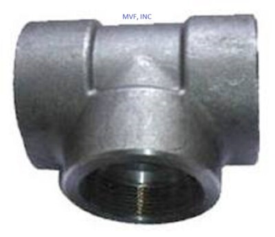 1/2" 3000# Socket-Weld Tee A105 Forged Steel Pipe Fitting FS030422 | eBay