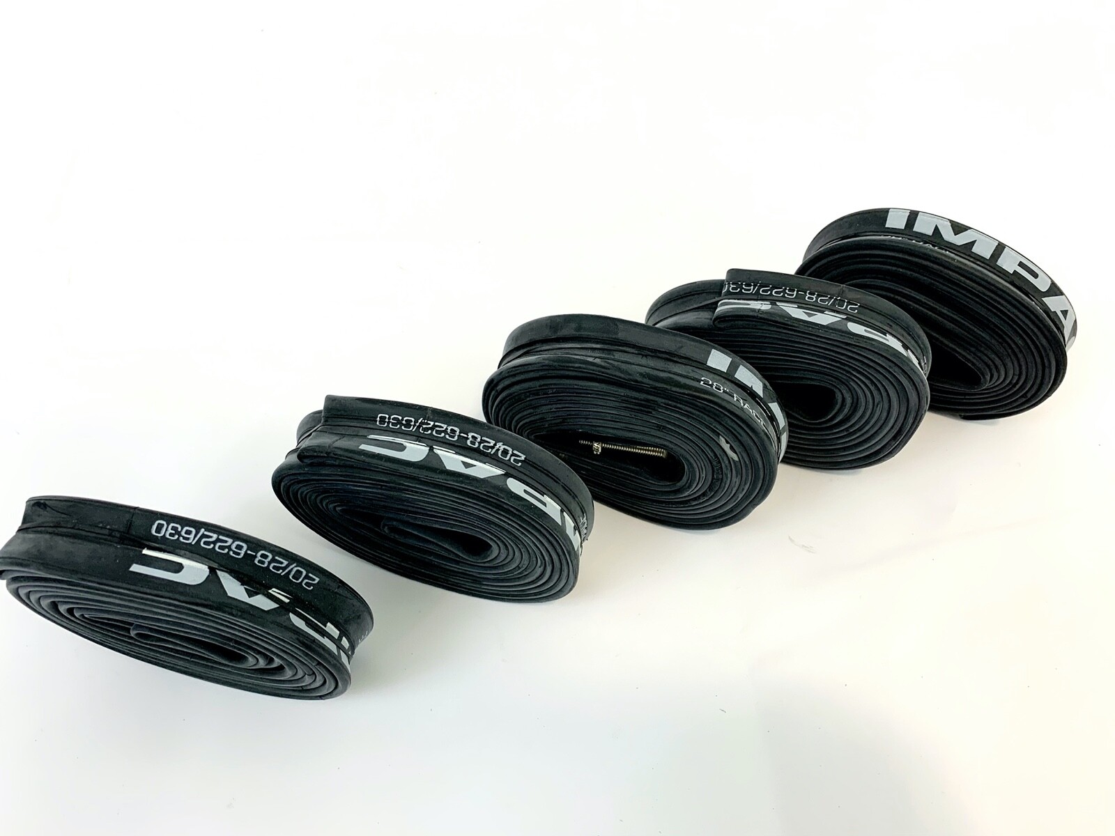 x5 IMPAC Race Inner Tubes 700x23c 700x25c 700x28cc Road Bike PRESTA ...