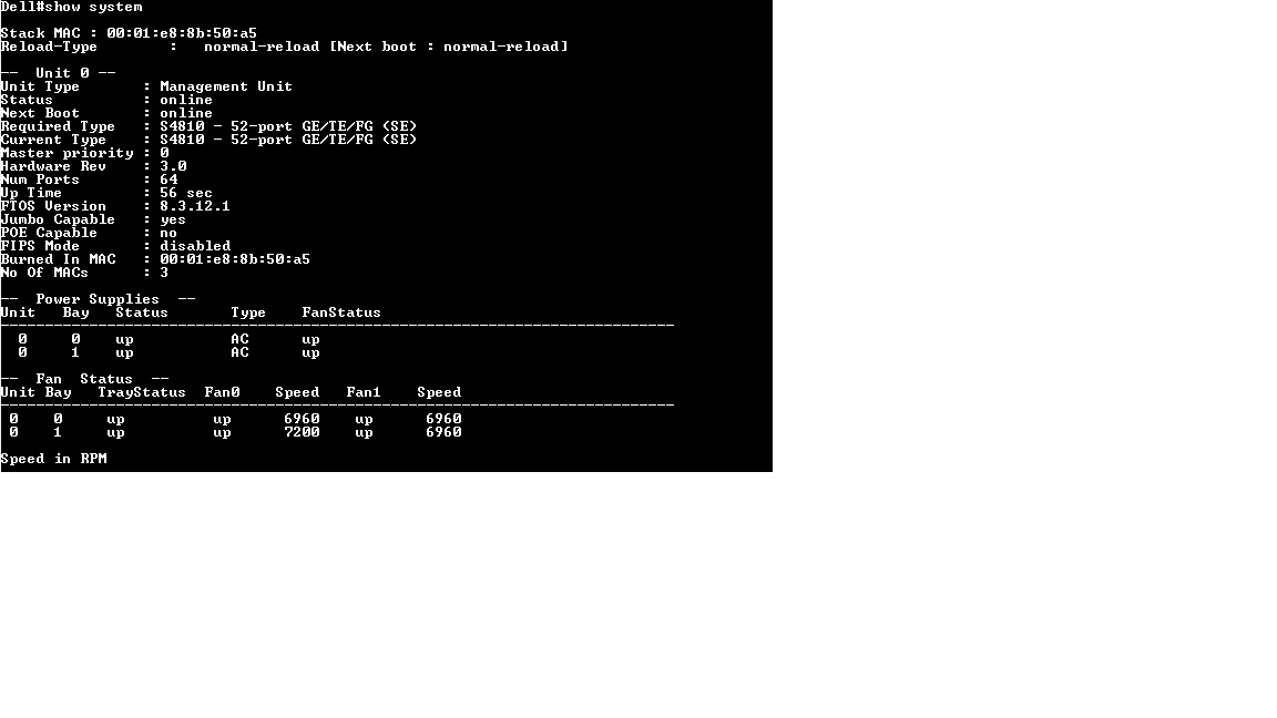 Dell Force10 S4810, 48 Port 10GbE SFP+ 4Port 40GbE Ethernet Switch w ...