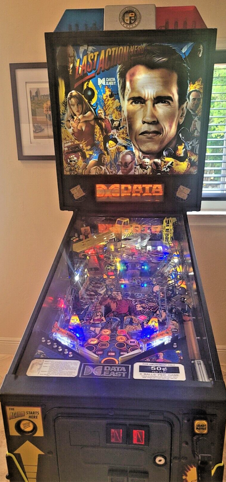 Last Action Hero Pinball Machine -HOME USE ONLY- MINT CONDITION- | eBay