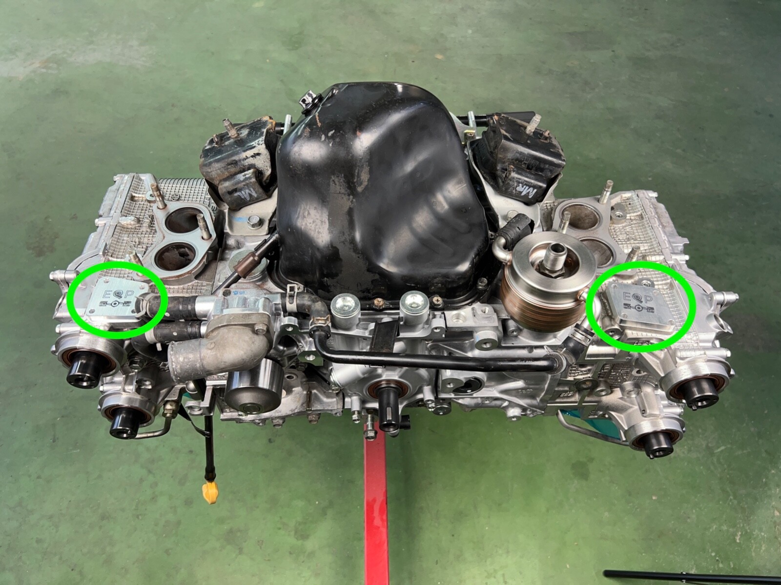 Subaru WRX STI EJ257 ej255 VVT AVCS solenoid W25 head plates | eBay