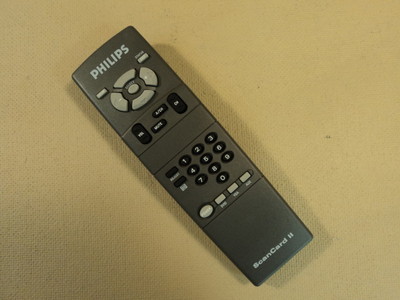 Philips Remote Control Television Gray Genuine/OEM Scancard II 00T374AH ...